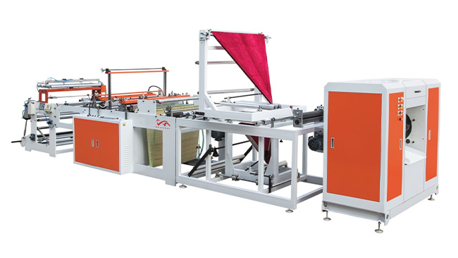 Fully Automatic Non-stop coreless trash bag garbage bag making machine ...
