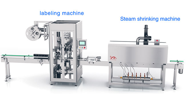 Bottles Cans PVC Shrink Sleeve Labelling and shrink machine - Ruian ...